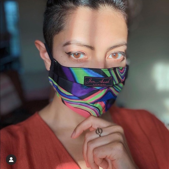 jen awad | Other | Jen Awad Psychedelia Reversible Mask 2 | Poshmark